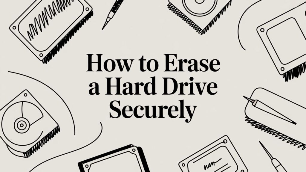 How to Erase a Hard Drive Securely for Your Business