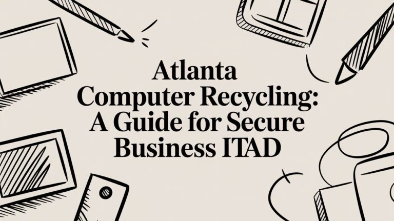 Atlanta Computer Recycling: Your ITAD Guide for Data Security and Disposal