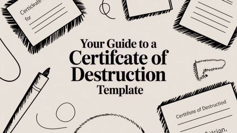 Certificate of Destruction Guide: Ensuring Data Security and Compliance