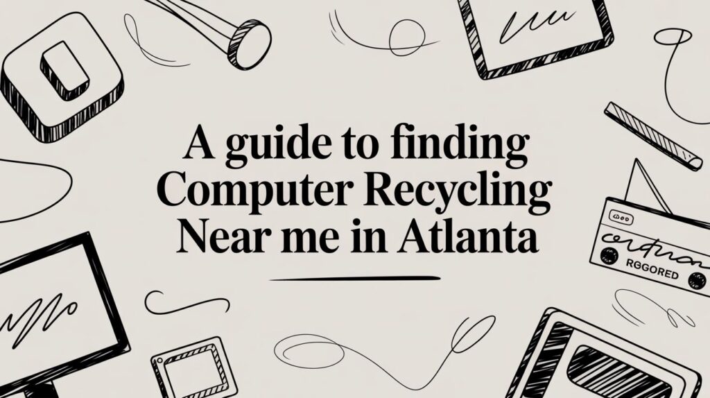 A Guide to Finding Commercial Computer Recycling Near Me in Atlanta